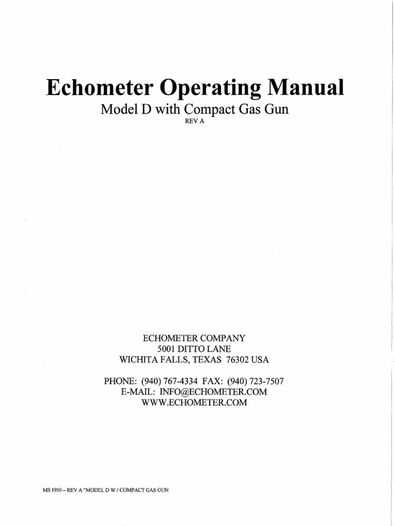 Model D Manual | PDF | Rechargeable Battery | Battery Charger