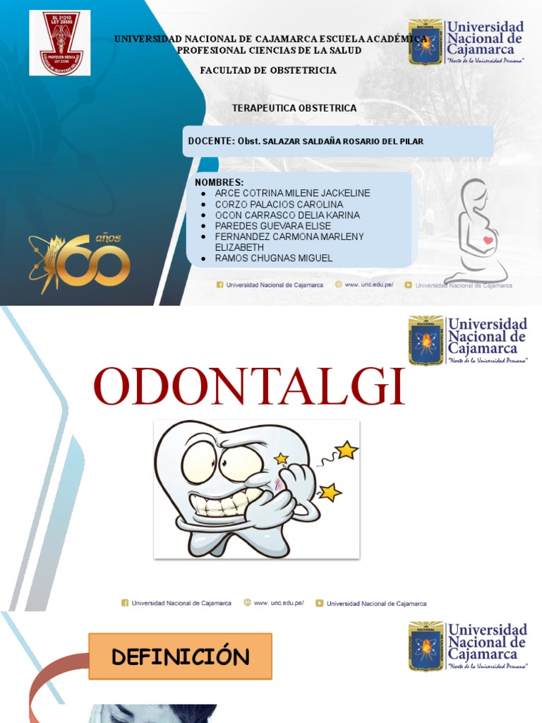 ODONTALGIA | PDF | Penicilina | Cuidado de la salud