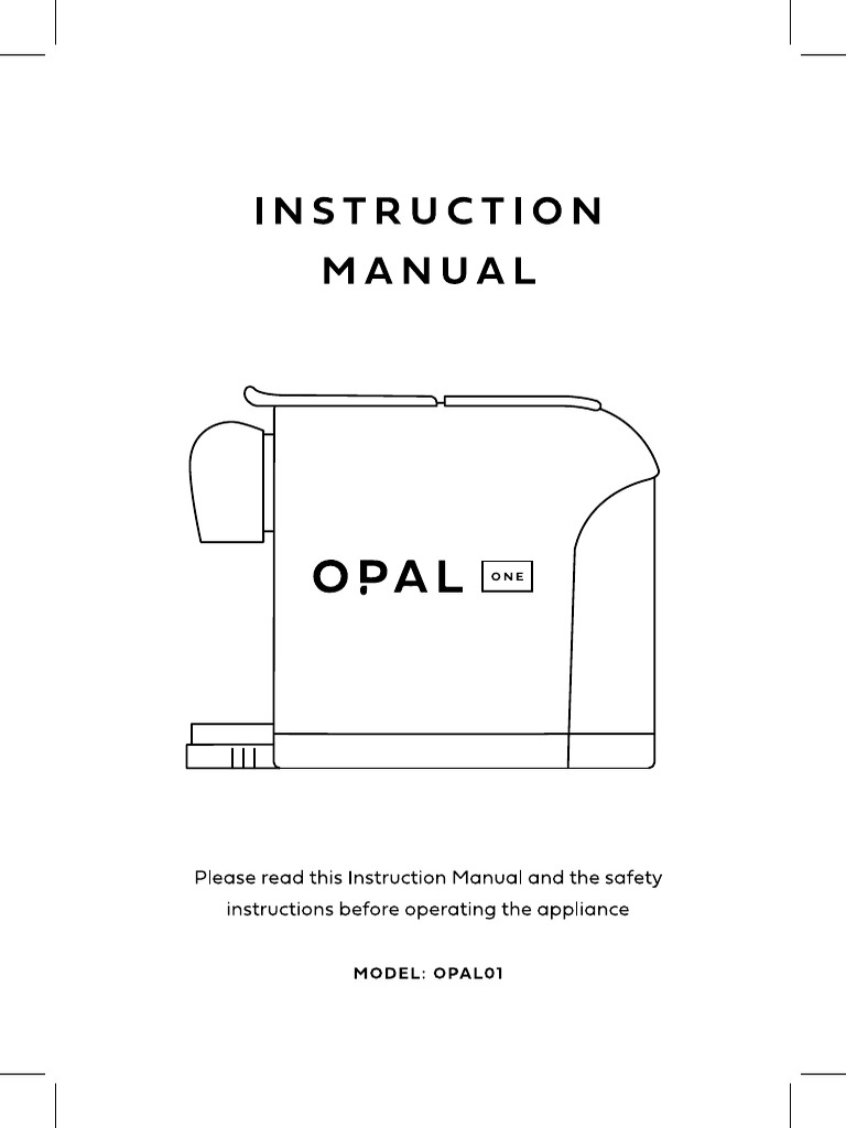 Opal One Manual | PDF