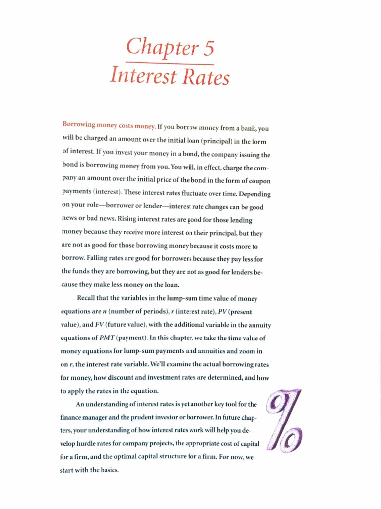 Chapter 5 Finance | PDF