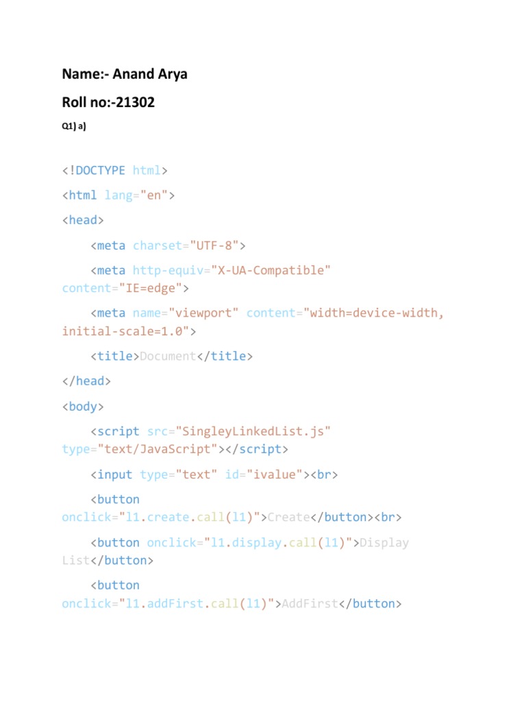 Anand Arya Dsa Pdf Programming Constructor Object Oriented Programming