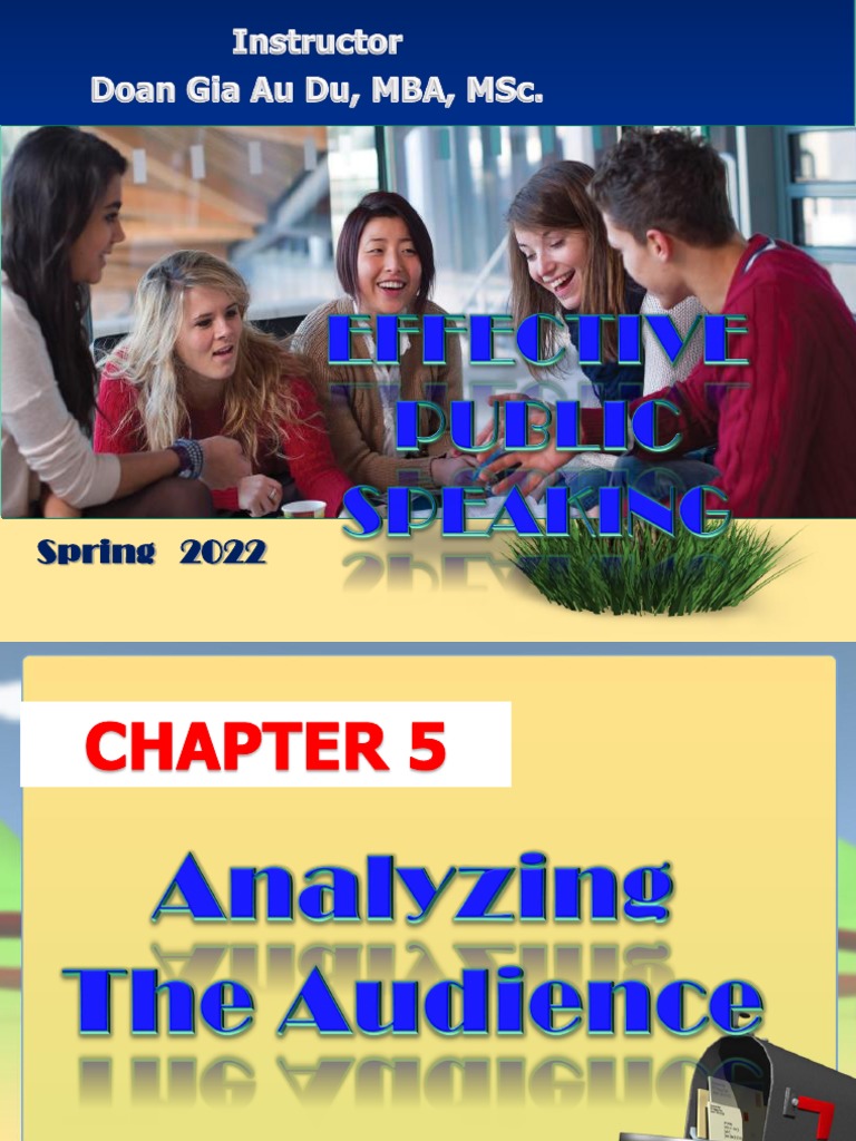 Chap 05 Public Speaking | PDF | Audience | Psychology