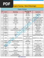 Duolingo Vocabulary List | PDF