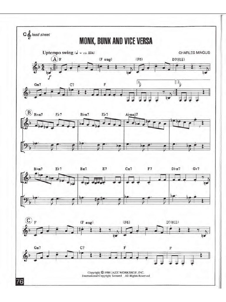 Monk Bunk and Viceversa | PDF