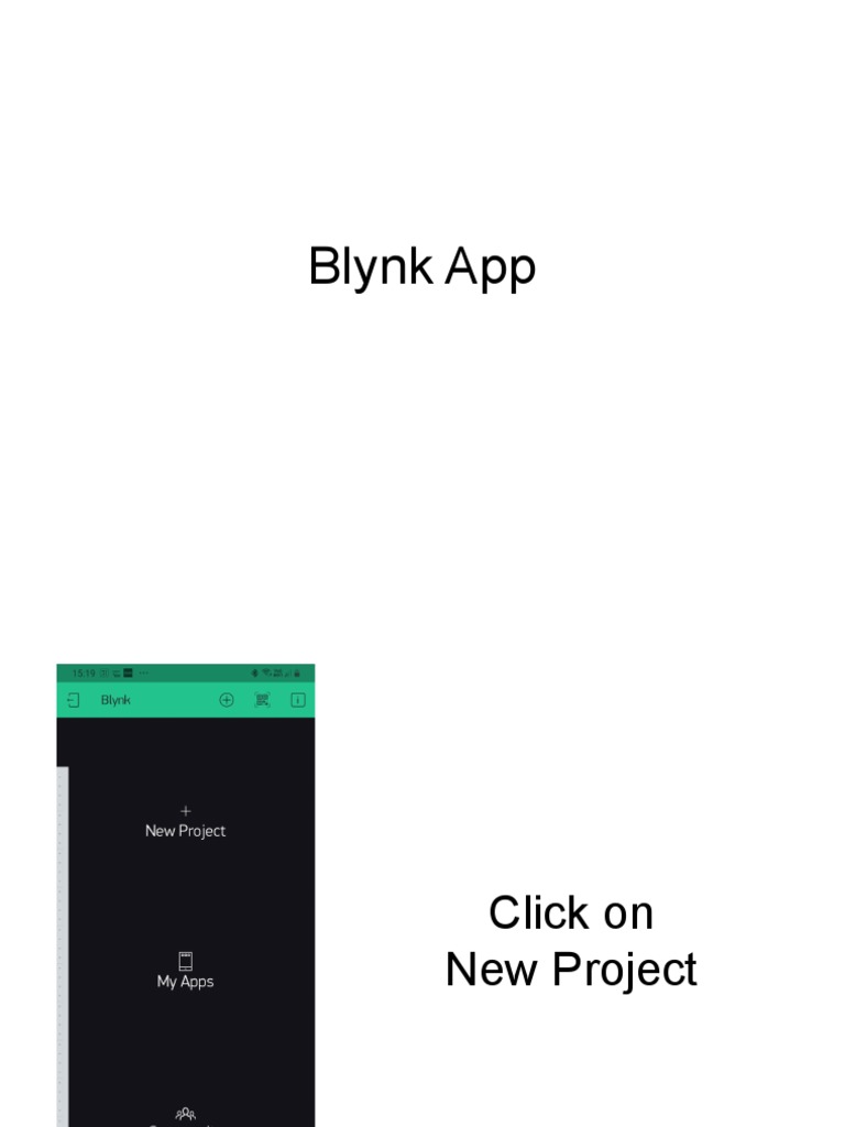 Blynk - App Notes | PDF