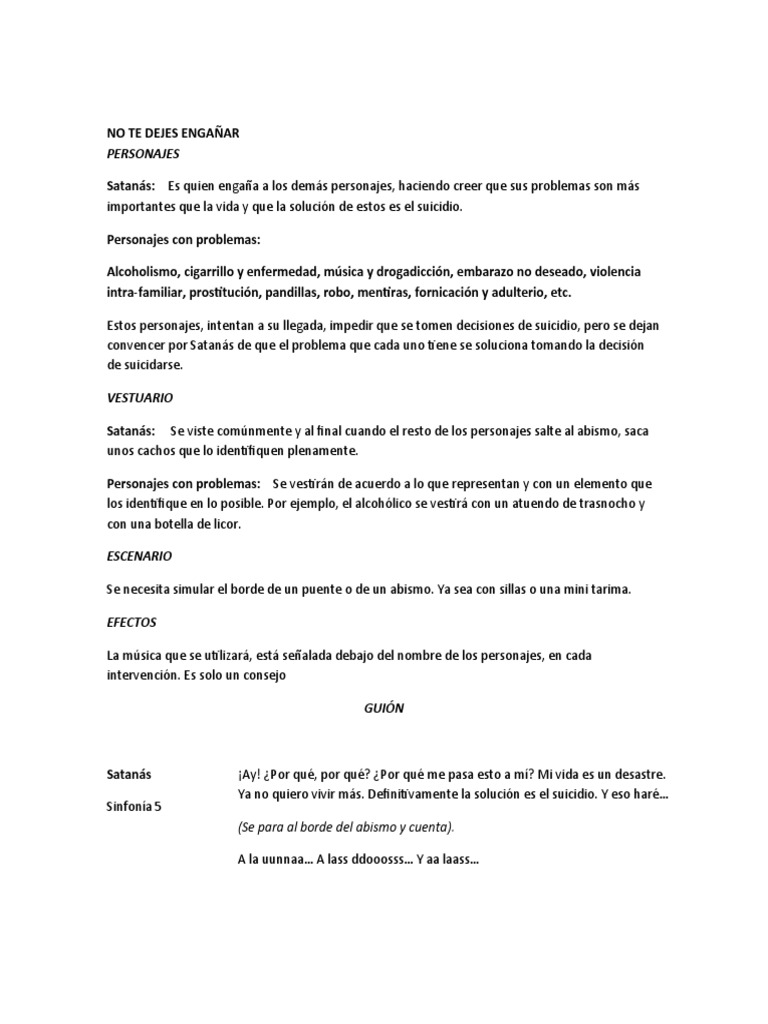 No Te Dejes Engañar Pdf