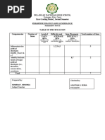 4TH Grading PERFORMANCE TASKS - HUMSS PPG | PDF | Cognition
