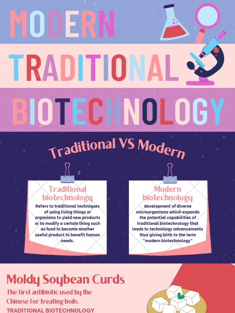 Group 3 Modern & Traditional Biotechnology | PDF | Biotechnology ...