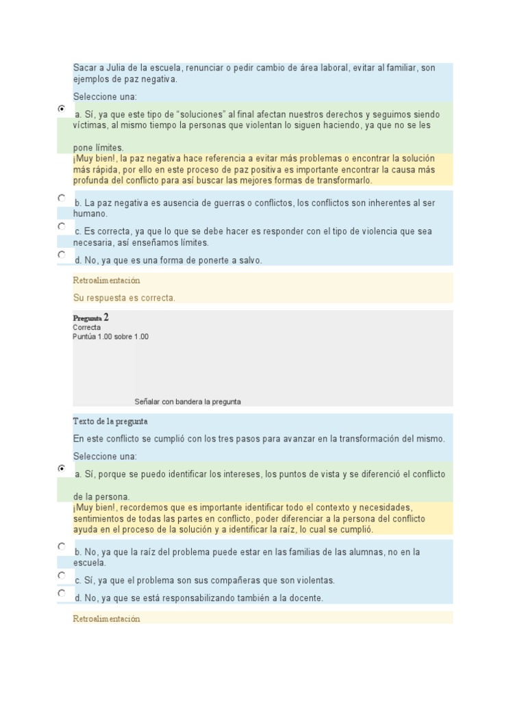 Act 2 | PDF | Conflicto (proceso) | Paz