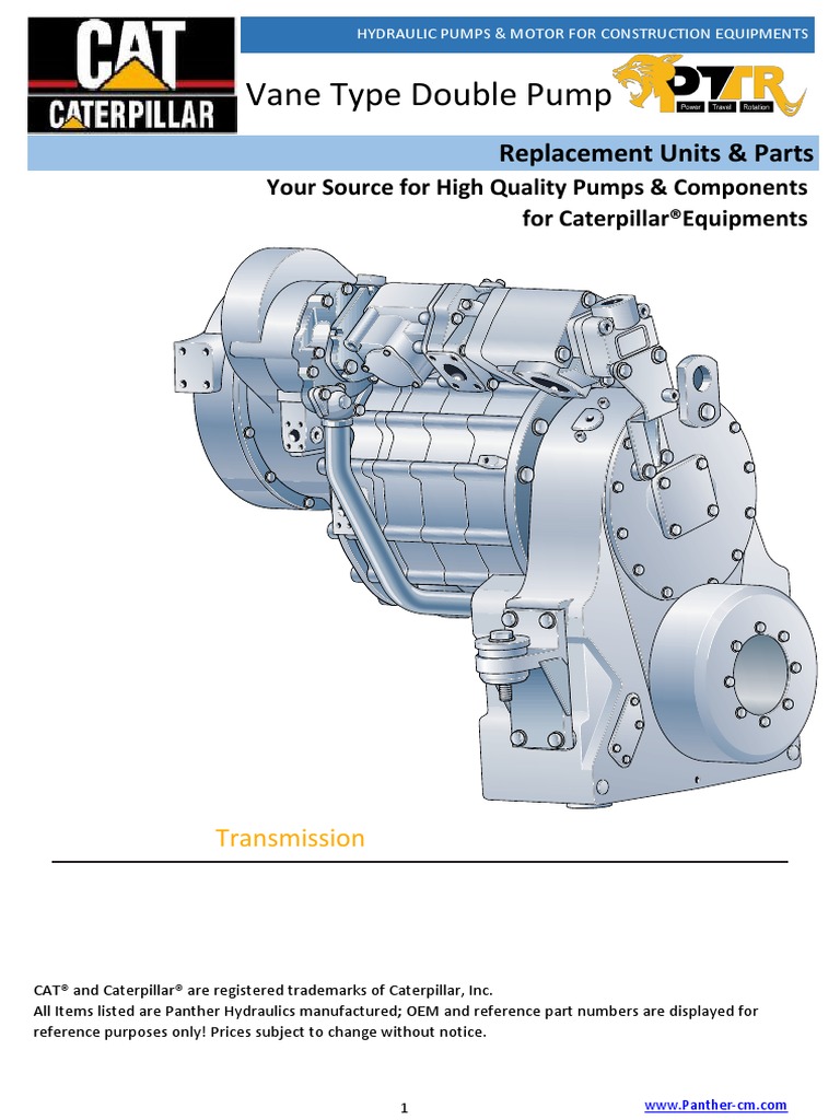 VMQ Vane Type Double Pump | PDF | Pump | Vehicles