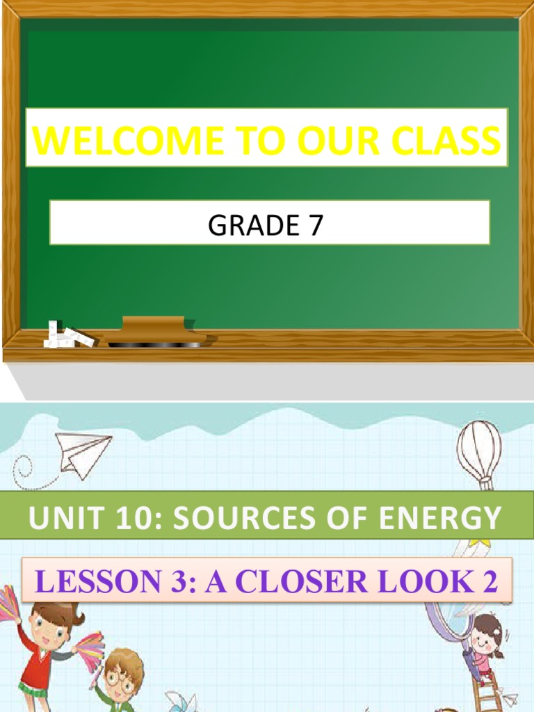 Unit 10 Sources of Energy Lesson 3 A Closer Look 2 | PDF | Wind Power ...