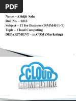 Cloud Storage Ppt-1 | PDF | I Cloud | Cloud Computing