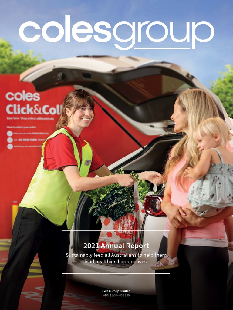 Annual - Report Coles 2021 | PDF | Sustainability | Dividend