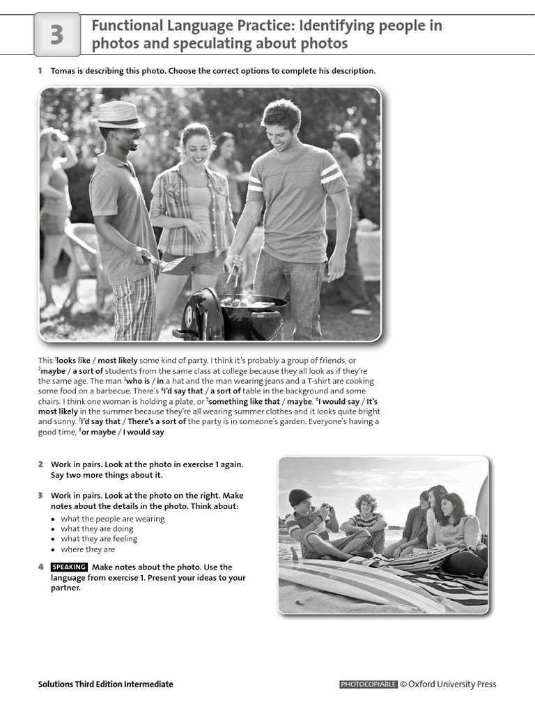 Functional Language Practice: Identifying People in Photos and ...