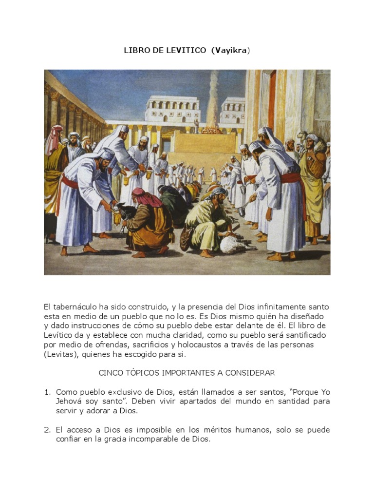 Levitico # 1 | PDF