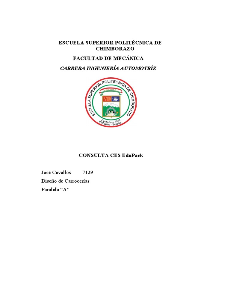 CES - EDUpaK - José Cevallos - 7129 | PDF | Software | Ingeniería