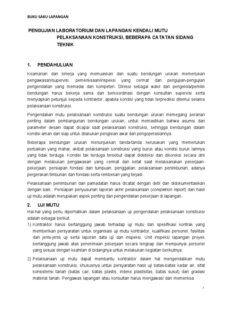 Pengujian Lab Dan Lap QC | PDF