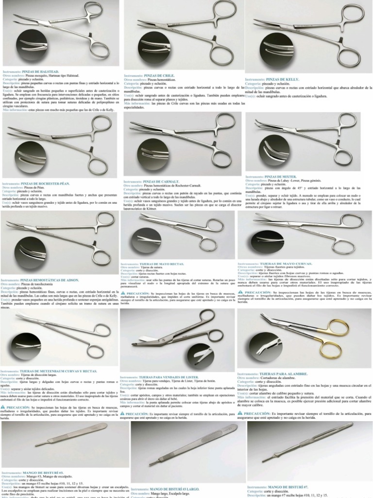 Instrumental Quirurgico | PDF