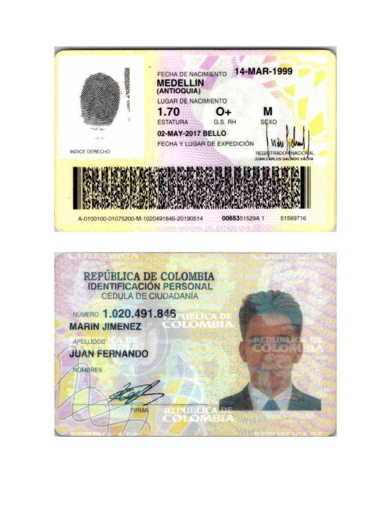 Cedula Juan Nueva | PDF