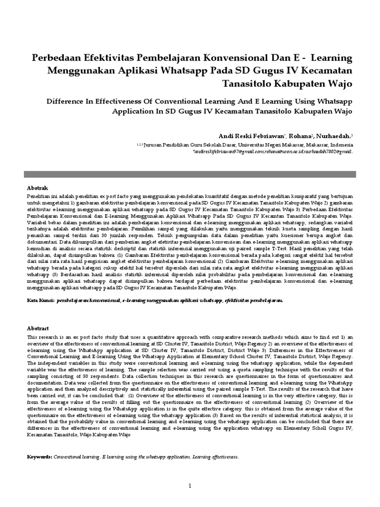 Andi Reski Febriawan Jurnal Bahasa Indonesia | PDF