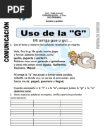 Palabras con Güe, Gui y Güi para Niños | PDF | Ortografía | Lingüística