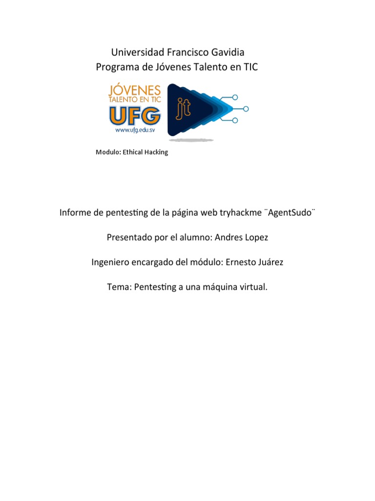 Informe de Pentesting en TryHackMe | PDF | Contraseña | Prueba de ...