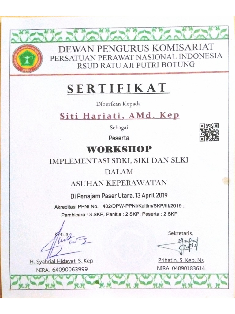 Implementasi SDKI, SIKI Dan SLKI Dalam Asuhan Keperawatan | PDF