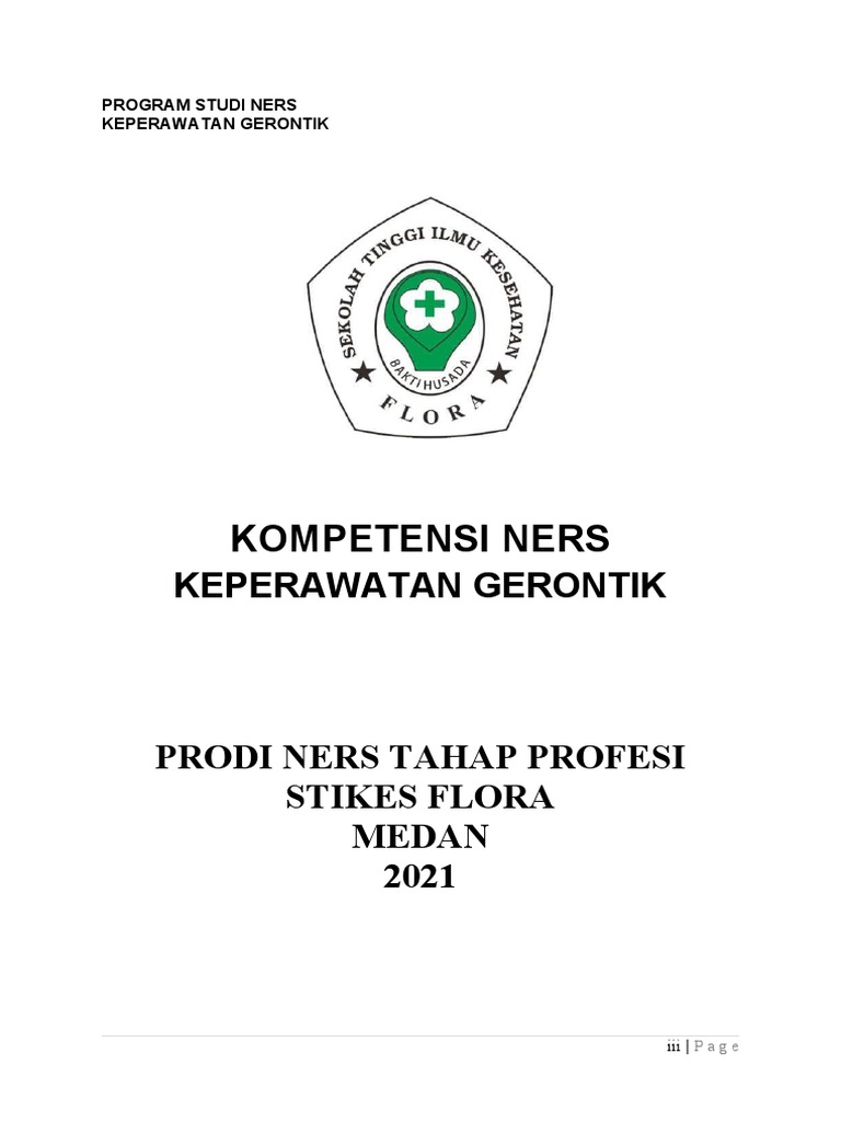 Buku Keperawatan Gerontik Profesi Ners 2021 | PDF | Bisnis