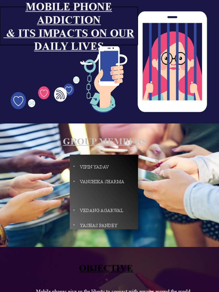Mobile Phone Addiction 12 C | PDF | Smartphone | Mobile Phones