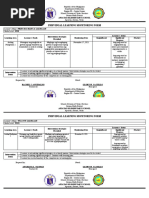 COT Observation Notes Form 2024-2025 | PDF