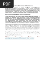 Custom Bid Undertaking for GeM | PDF