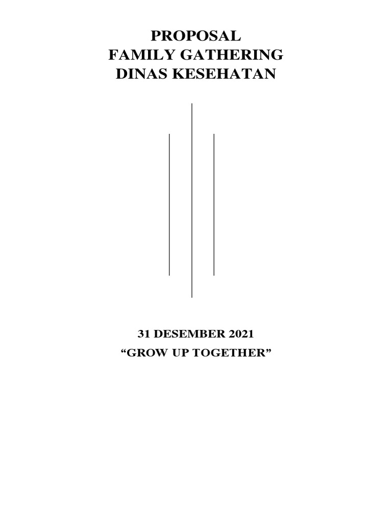 Proposal Family Gathering | PDF