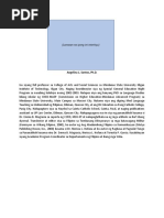 Bionote Example Tagalog | PDF