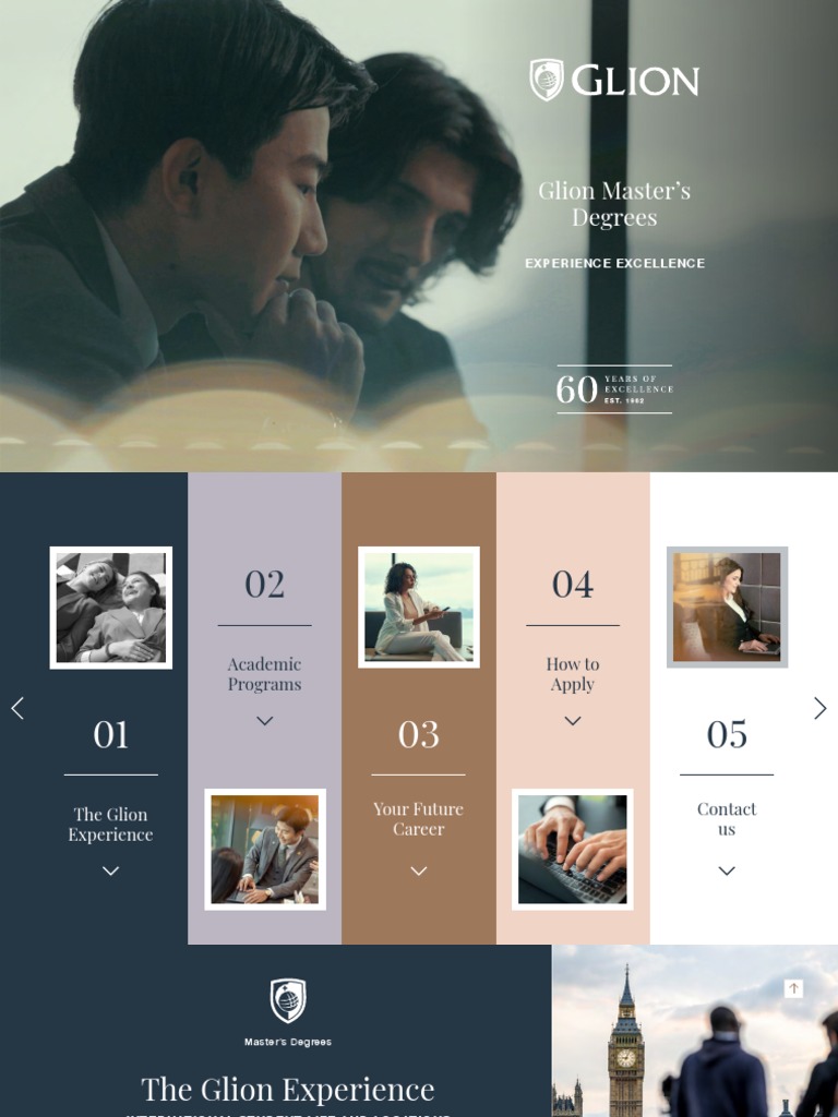 Glion Masters Digital Brochure 2022 en | PDF