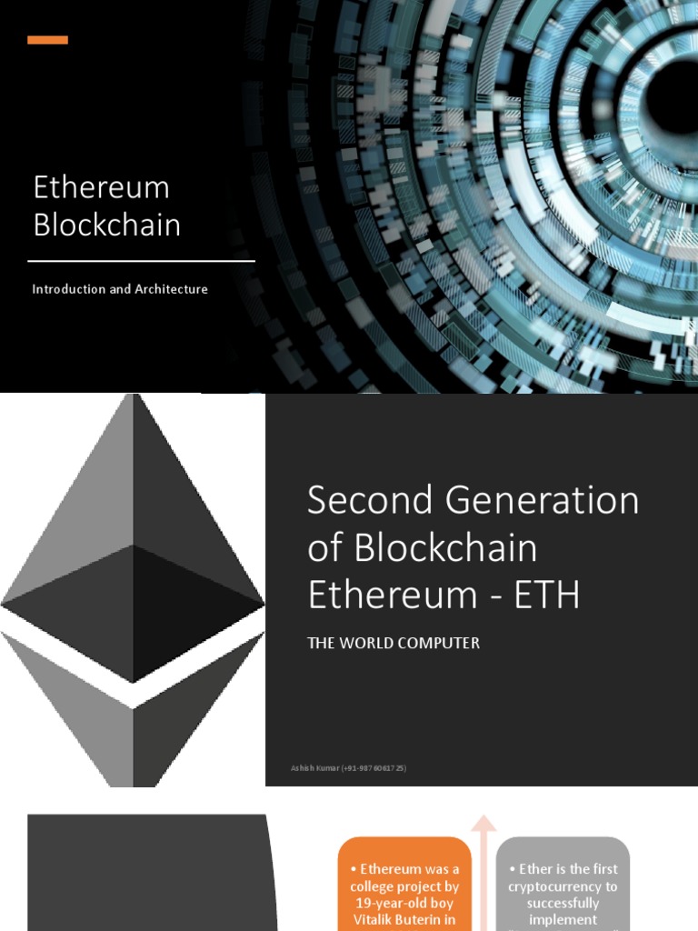 Ethereum Blockchain: Introduction and Architecture | PDF | Computing ...