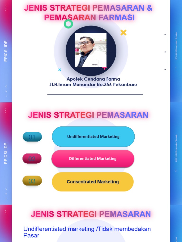 Jenis Strategi Pemasaran & Pemasaran Farmasi PSPA VII | PDF