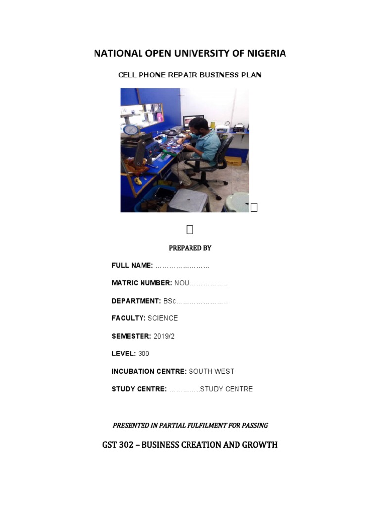 A Cell Phone Business Plan Template | PDF | Mobile Phones | Advertising