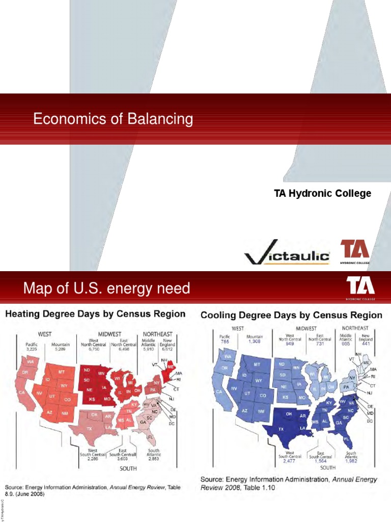 Economics of Balancing: TA Hydronic College | PDF | Mechanical ...