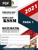 Math Form 1 (UASA 2024) | PDF