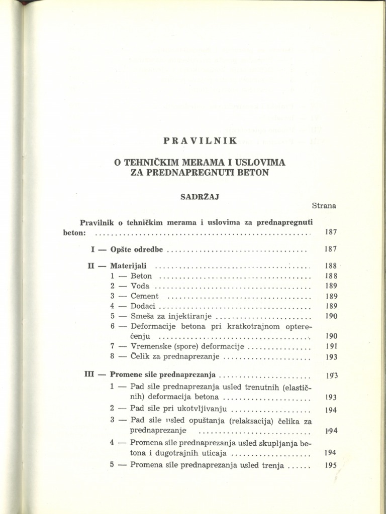 Zbirka Tehnickih Propisa U Gradjevinarstvu 1977 - Dio 08 - Pravilnik o ...
