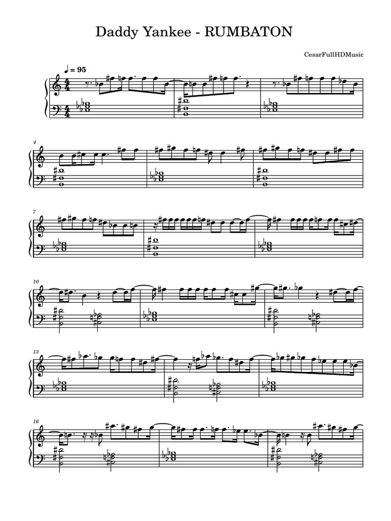 Daddy Yankee RUMBATON | PDF