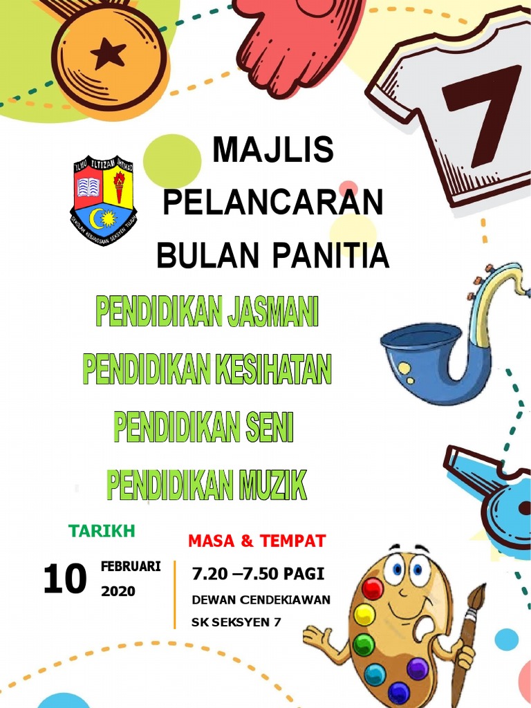 Buku Program Bulan Panitia PJPK Seni Muzik | PDF