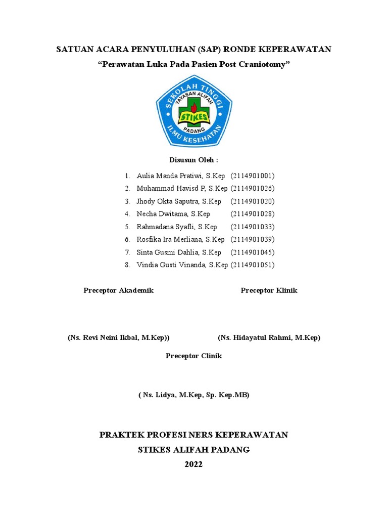 Sap Ronde Kel 1 | PDF