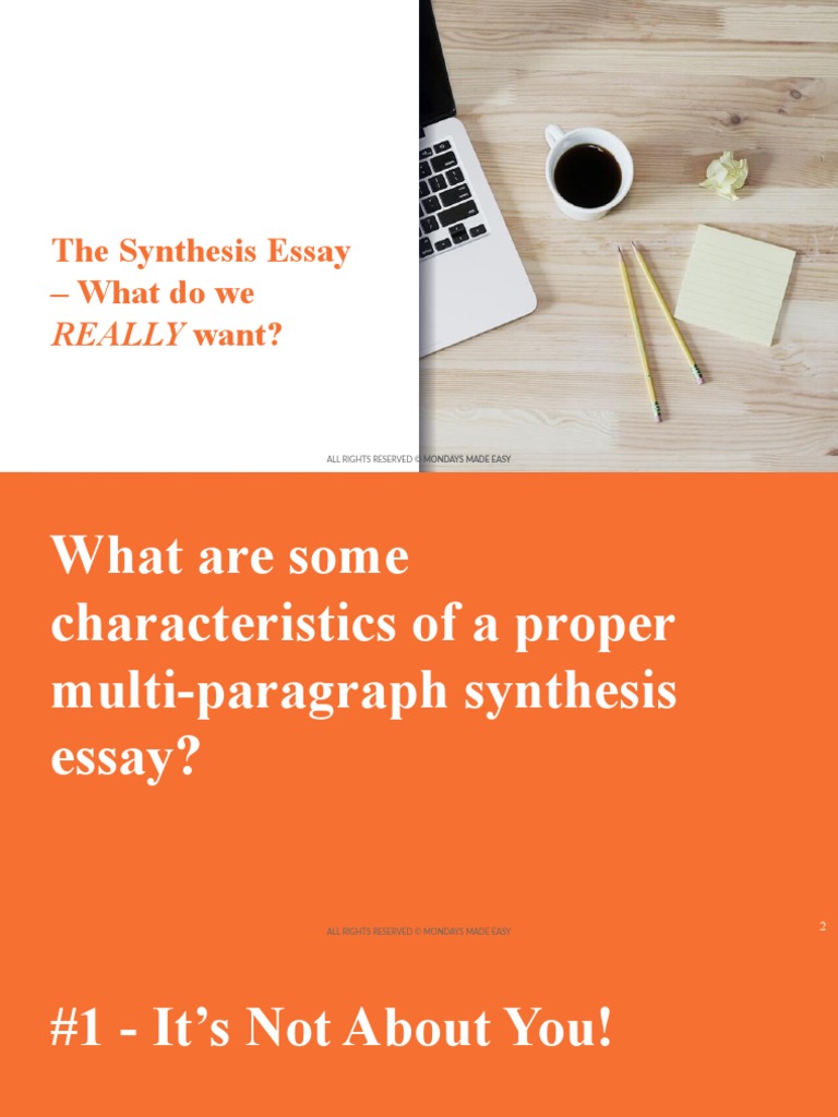 Sythesis Essay Day 2 Notes Pdf Citation Essays
