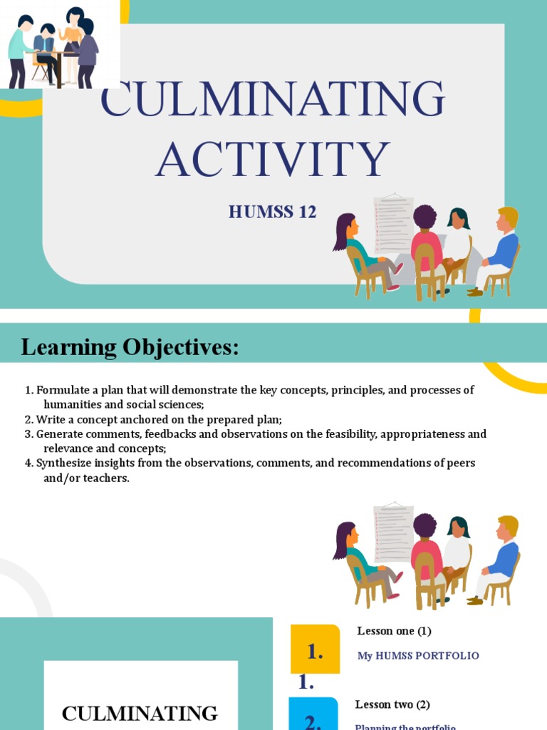 Culminating Activity Humss | PDF | Rubric (Academic) | Teachers