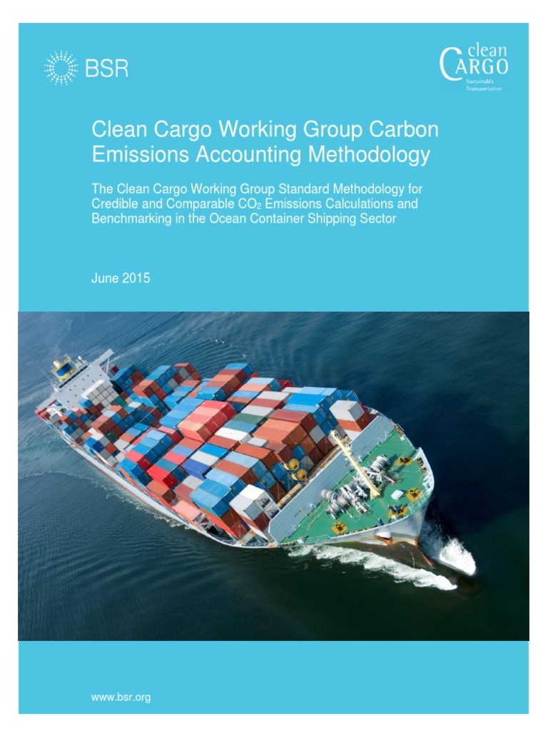 Clean Cargo Working Group Carbon Emissions Accounting Methodology | PDF ...