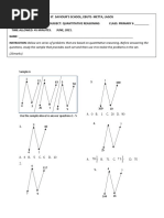 Quantitative Reasoning Questions For Primary 5 | PDF