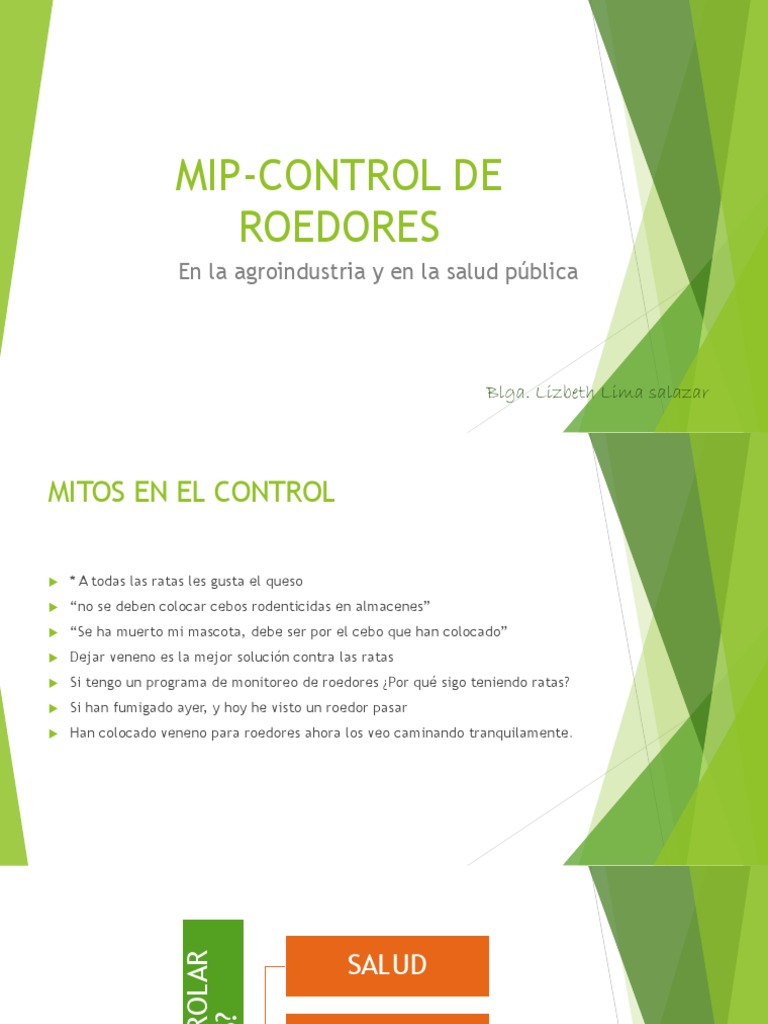Mip-Control de Roedores | PDF | Roedor
