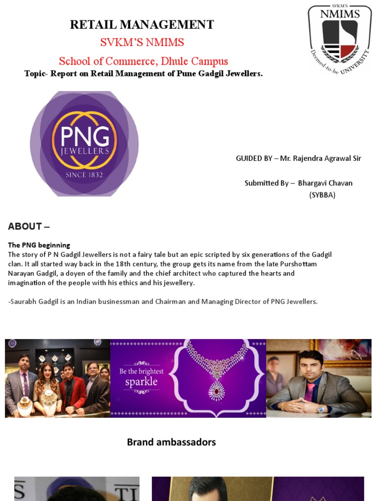 Retail Management - PNG Jewellers | PDF