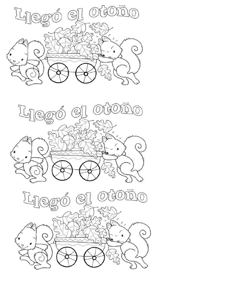 Llego El Otoño Imprimir 6 Copias | PDF